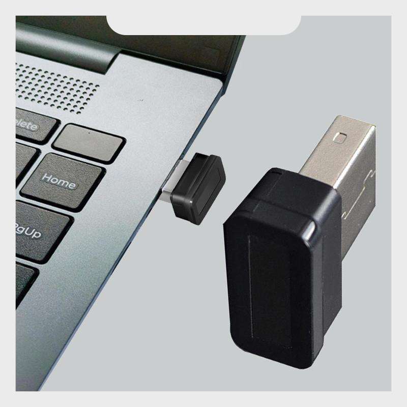 Promo Portable USB Fingerprint Reader Windows Hello PC Laptop Lock ...