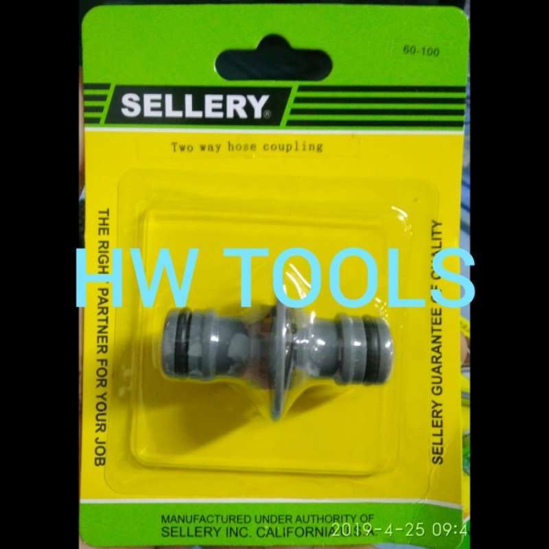 Jual Premium Two Way Hose Coupling / Sambungan Selang Sellery 60-100 ...