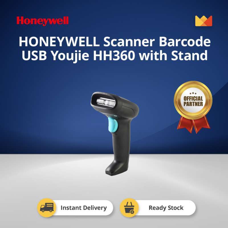 Jual Honeywell Scanner Barcode Usb Youjie Hh360 With Stand Di Seller ...