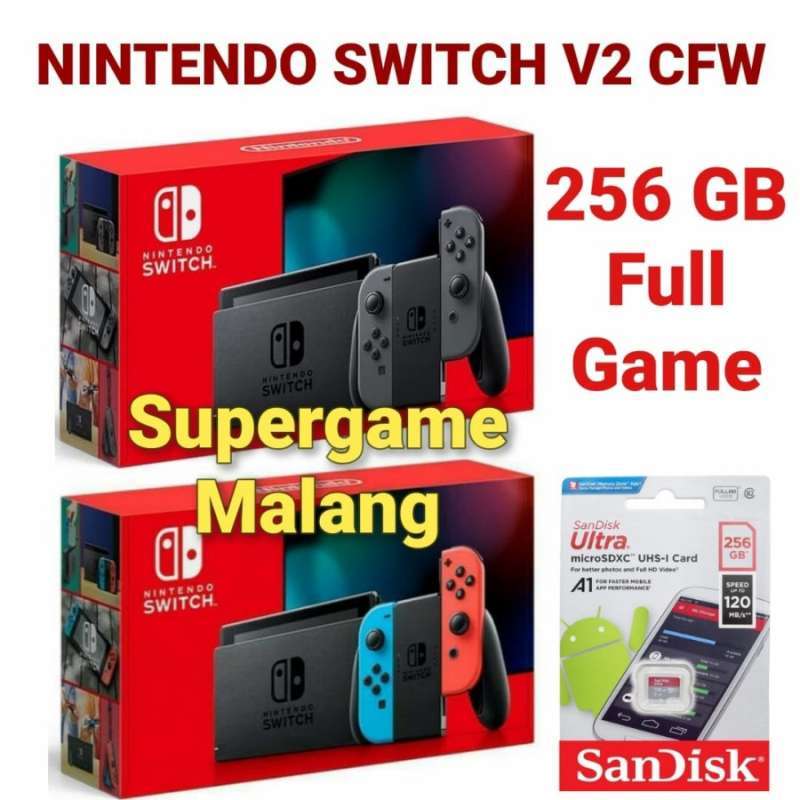 Jual Nintendo Switch Oled Putih White Neon Red Blue Console Game Gaming New - Cfw 256 Giga di ...