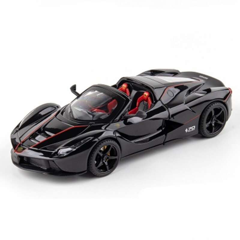 Jual 1:24 Ferraris Laferrari Alloy Open Sports Car Model Diecasts & Toy ...