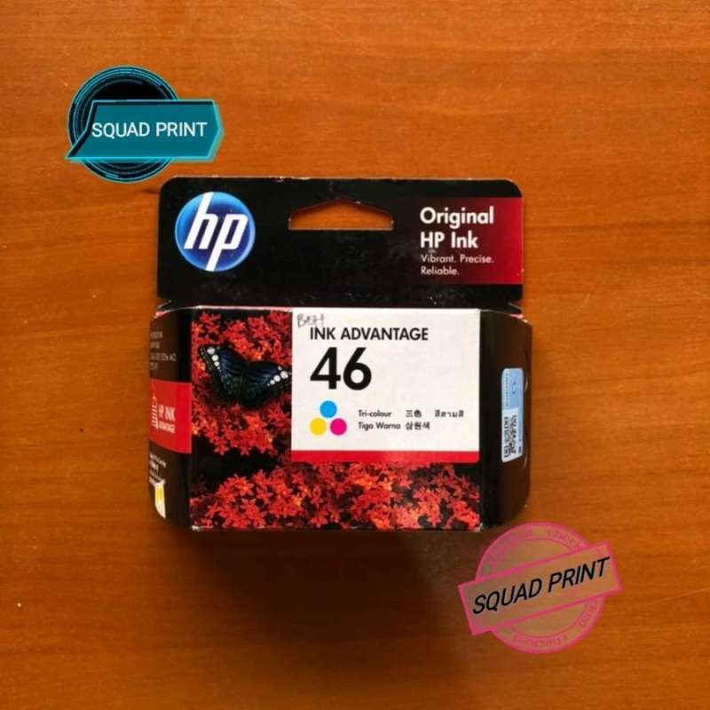 Jual Tinta HP 46 Tri-Colour Original di Seller SQUAD PRINT - Menteng ...