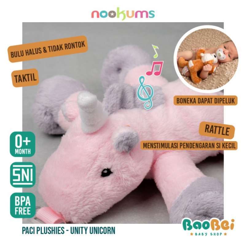 Jual Nookums Paci-plushies All Series / Dot Bayi / Empeng Bayi ...