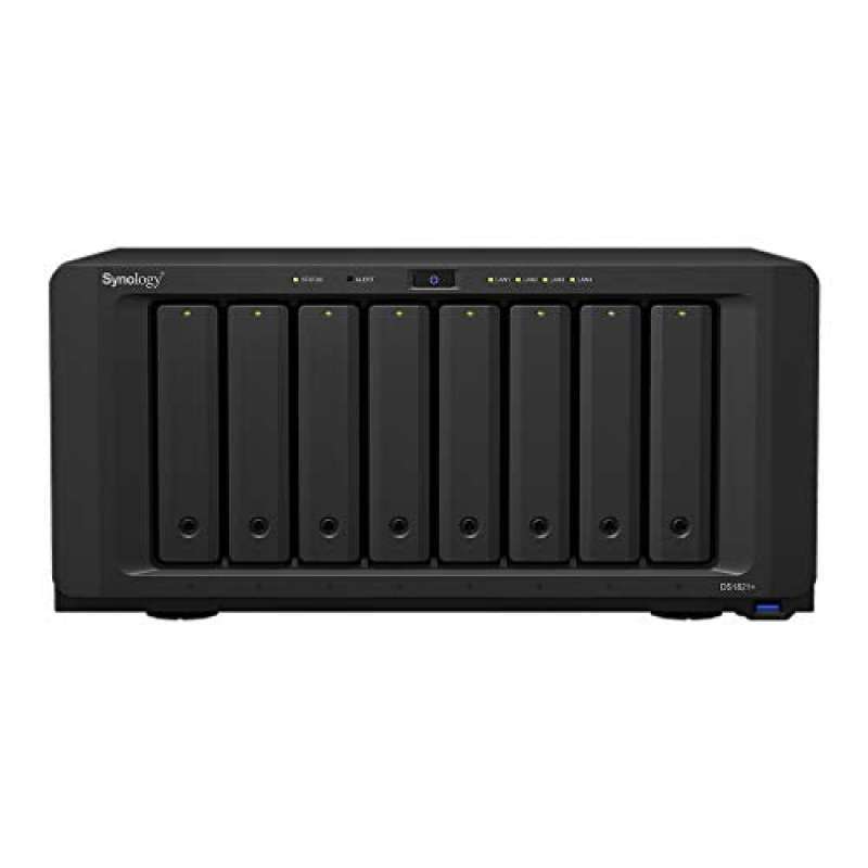 Promo Synology DiskStation DS1821+ NAS Server for Business with Ryzen ...