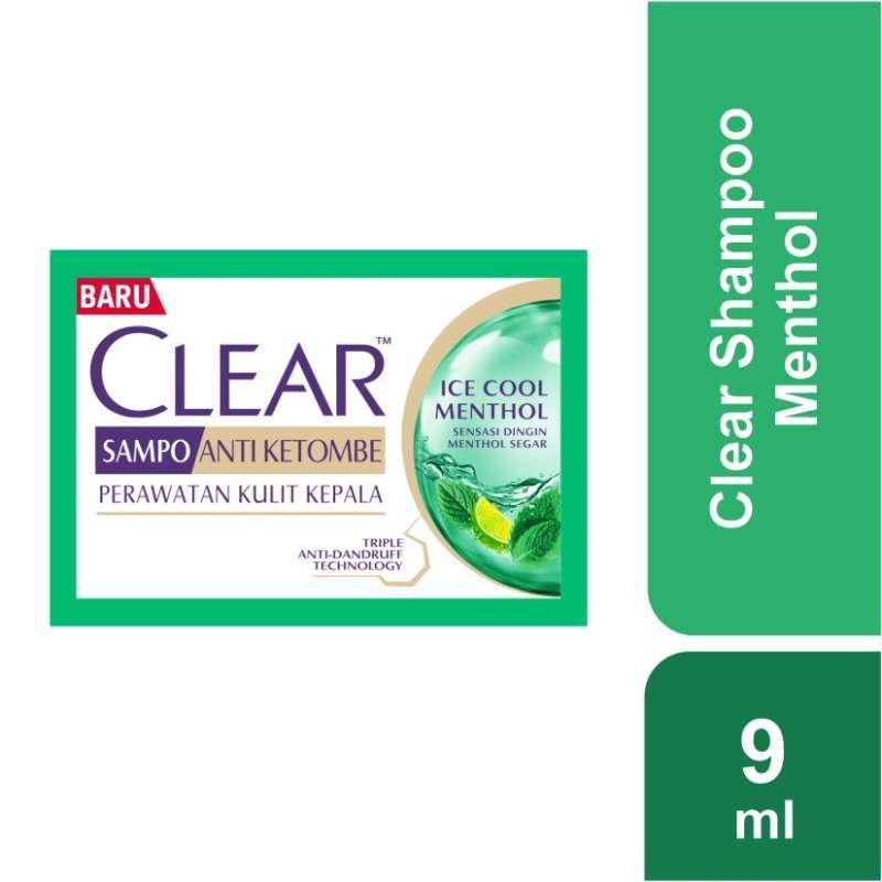 Jual Clear Shp Icm Unisex 9 Ml Di Seller Mandiri Express Mart - Mandiri ...