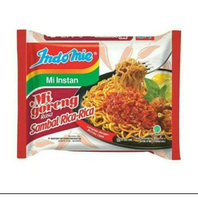 Jual Indomie Goreng Sambal Rica Rica di Seller SAJIRA FARM - Meruya ...
