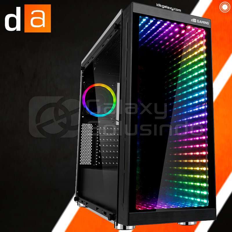 Jual Digital Alliance Da Gaming Mirror Rgb Tempered Glass Mid Tower ...