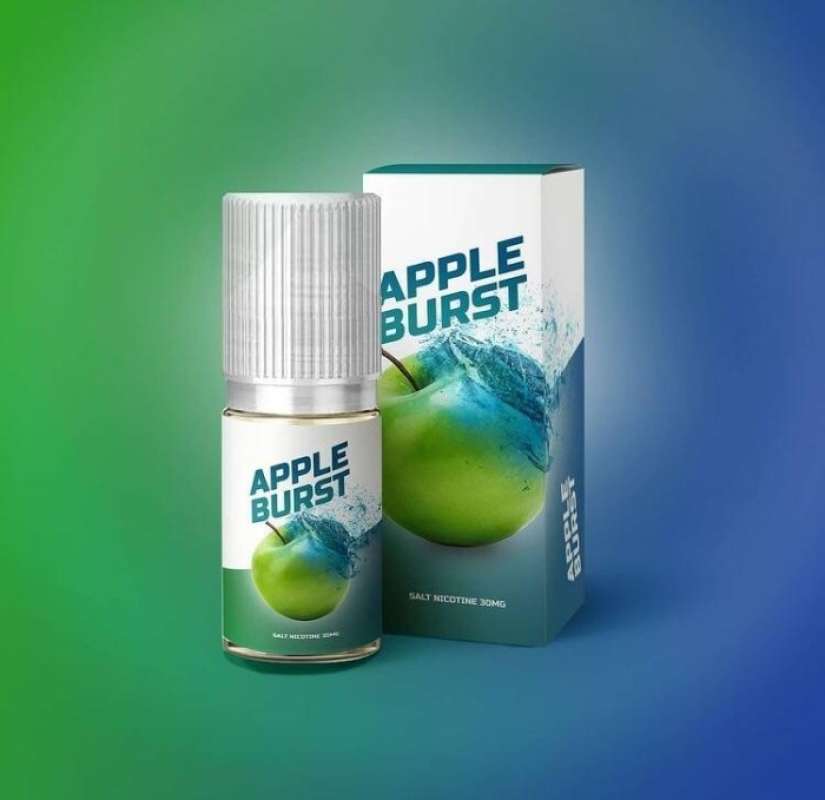 Promo FOOM APPLE BURST LIQUID VAPE CUKAI SALTNIC SALT NIC 30ML SUPER ...