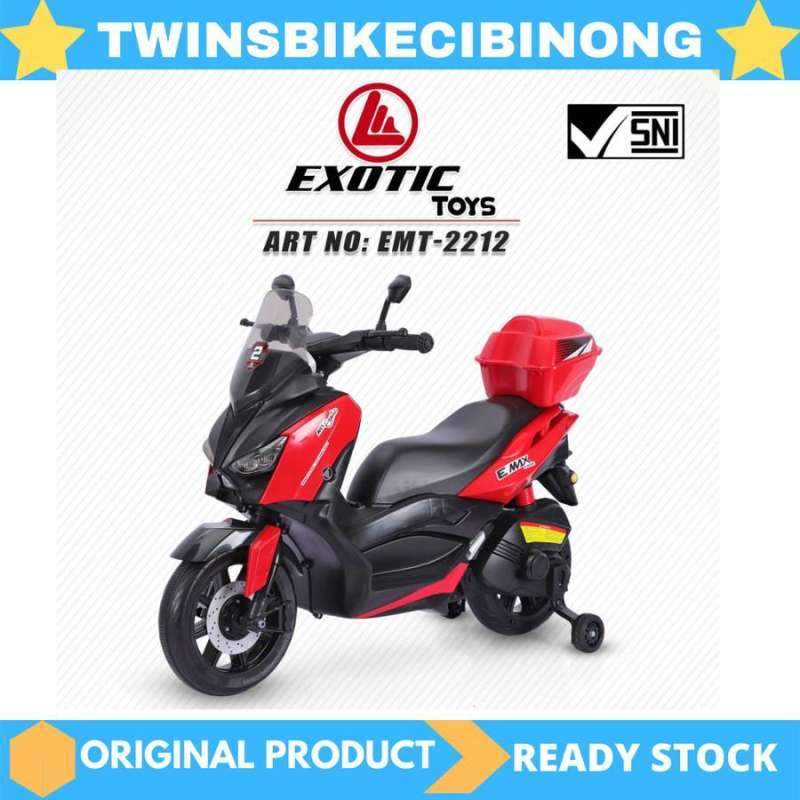 Jual MOTOR MAINAN ANAK AKI RECHARGEABLE EMT 2212 NMAX di Seller ...