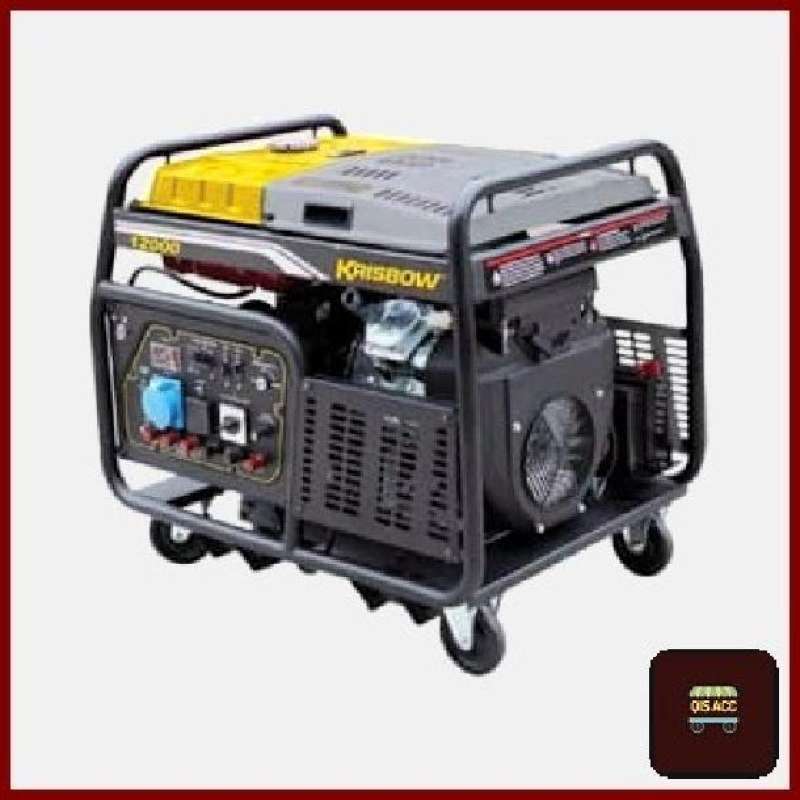 Jual Genset Bensin Krisbow 12000 W 1ph/3ph Open KRPU120 di Seller Qis ...