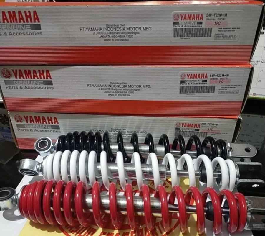 Jual SHOCK BELAKANG YAMAHA MATIC REDY MERAH PUTIH HITAM MIO XEON MIO J GT1 di Seller SUKSESMOTOR ...