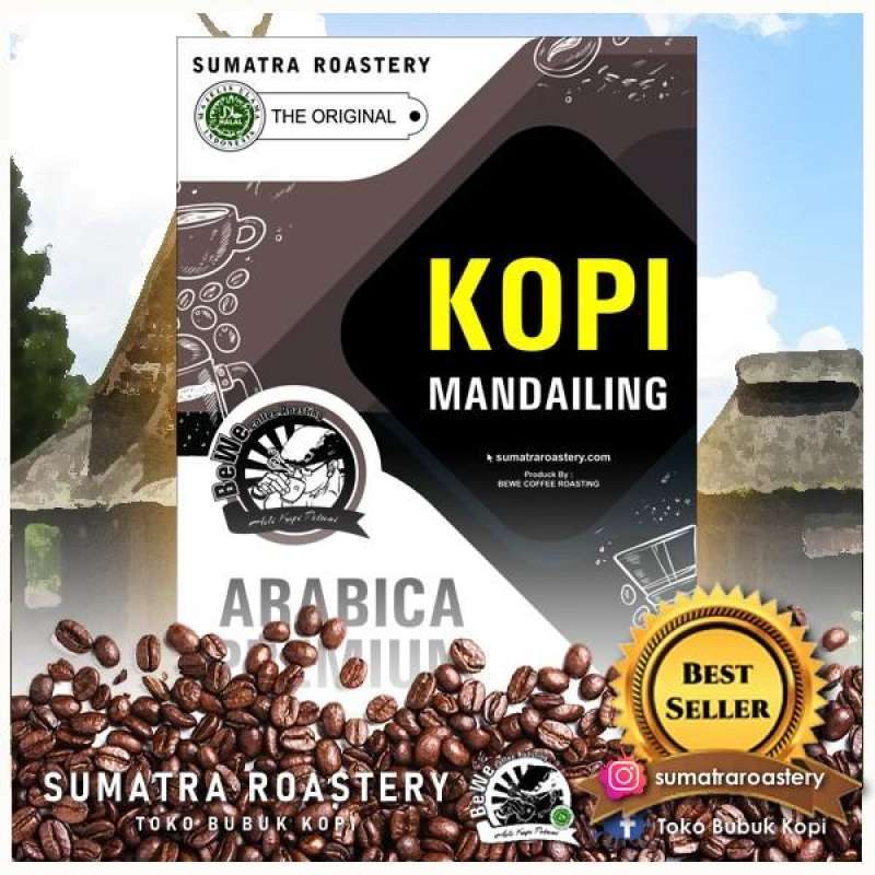 Jual ARABICA PREMIUM MANDAILING | MANDHELING | SUMATRA ROASTERY | 500gr ...
