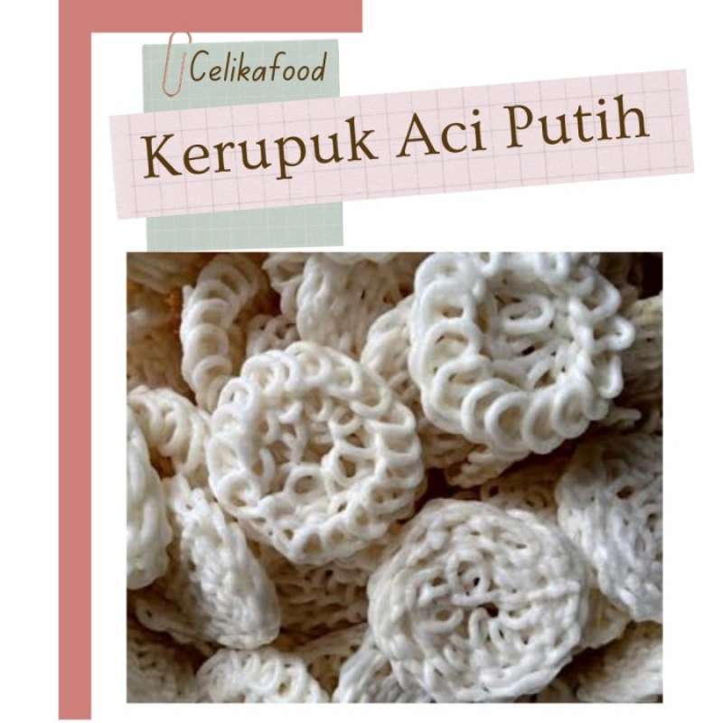 Jual Kerupuk Aci Putih 1 Bungkus Krupuk Blek Black Bandung Fresh - Isi ...