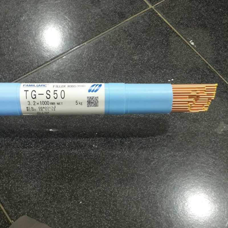 Jual Kawat las TIG BESI TGS-50 3.2 mm per kg KOBE FAMILIARC di Seller ...