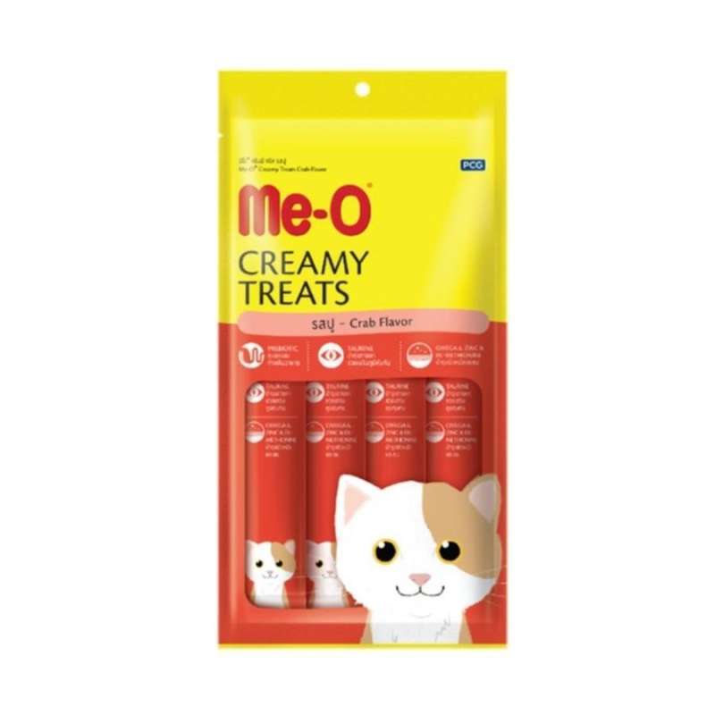 Jual Meo Creamy Treats 4x15gr Snack Kucing Meo/me-o Treat/makanan ...