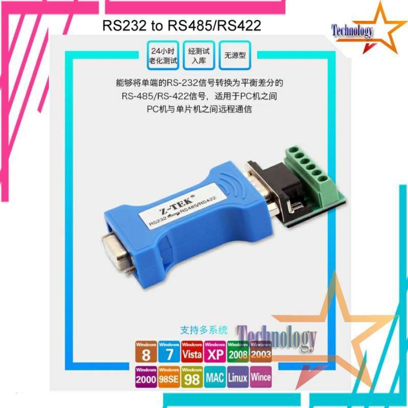Jual Serial Converter RS232 to RS485/RS422 Communication Protocol Interface di Seller TECHNOLOGY ...