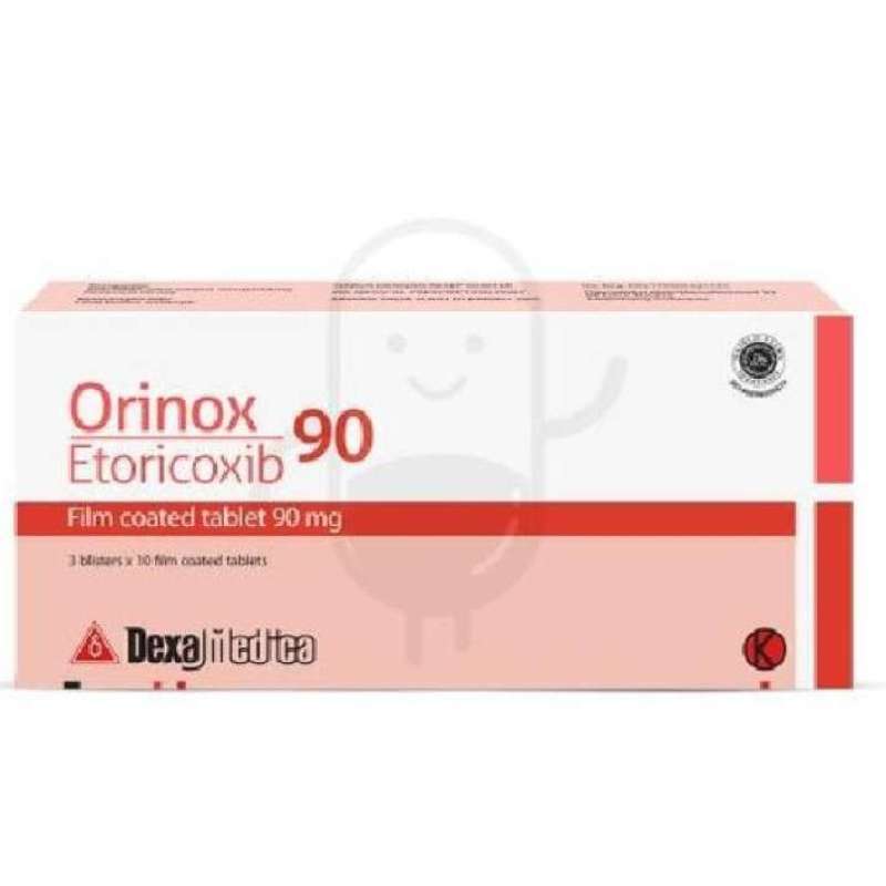 Jual ORINOX 90 MG BOX 30 TABLET di Seller Cv. Apotek Merapi Mandiri ...