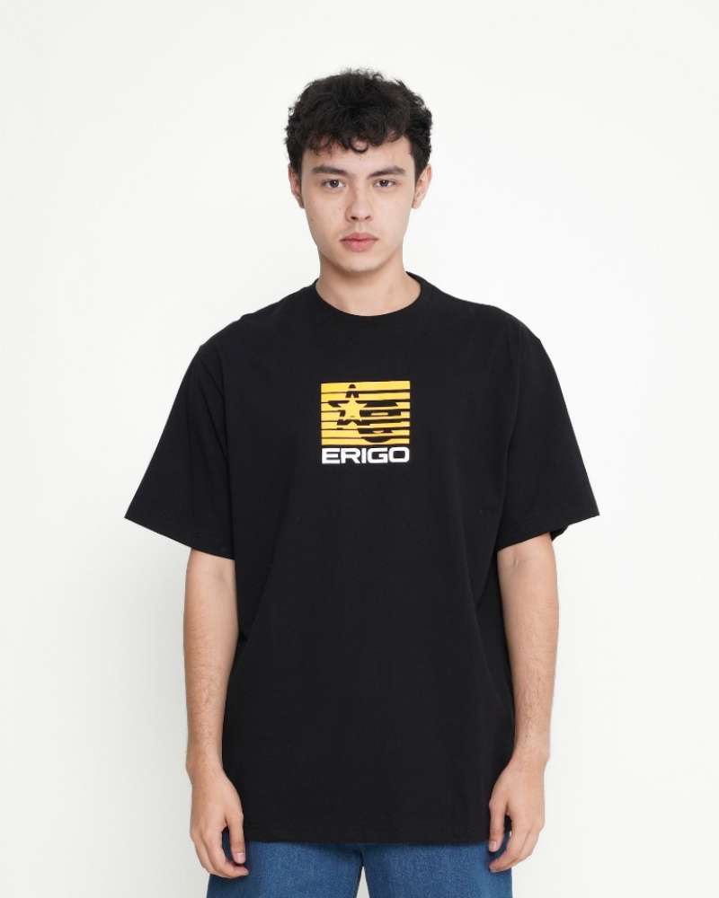 Jual Erigo T-Shirt Oversize Arron Black di Seller Erigo Official Store ...