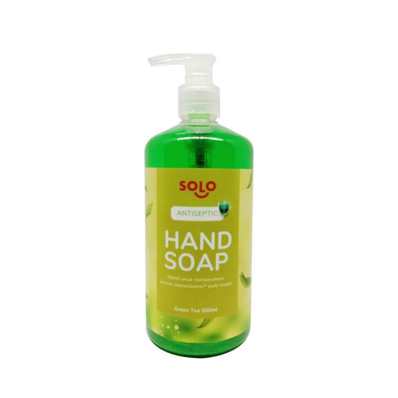 Jual Solo Antiseptic Hand Soap Green Tea / Sabun Cuci Tangan - 500mL di ...