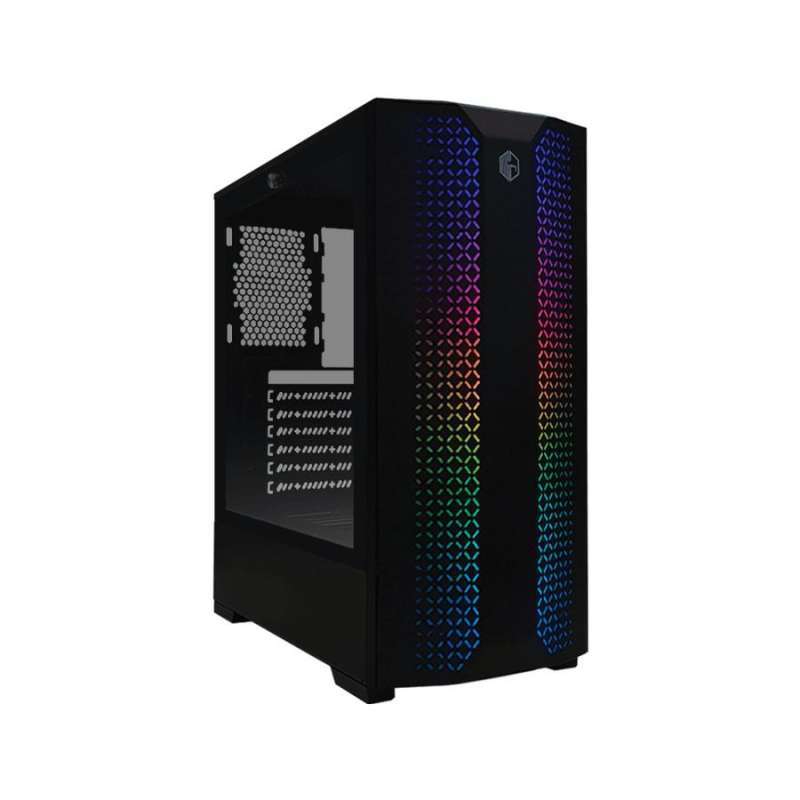 Jual Cube Gaming Fresno Free RGB Strip ATX Gaming Case di Seller ...