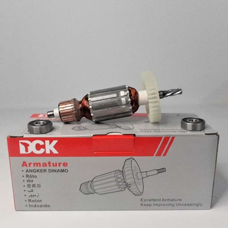 Jual Armature DCK Angker for Maktec MT 60 / MT 603 Drill Bor Besi 10mm ...