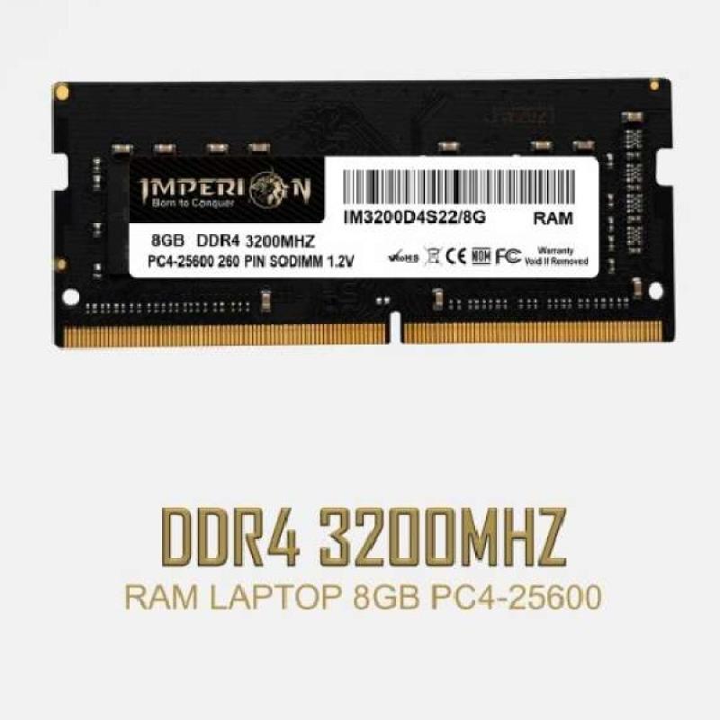 Promo Ram Imperion Ddr4 8gb 3200 Mhz Pc25600 Ram Laptop Sodimm 118