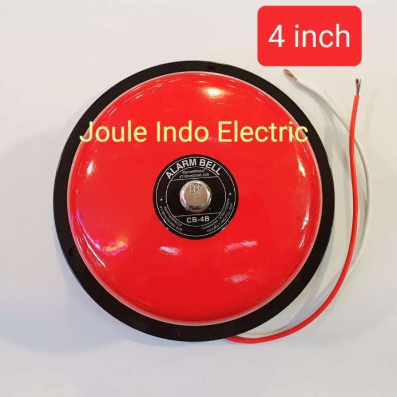Promo Round Bell / Bel Kring Listrik Pabrik Sekolah Kantor / Fire Alarm ...