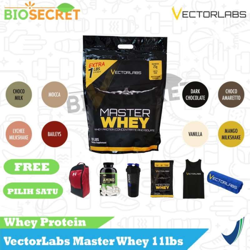 Promo Vectorlabs Master Whey 11 Lbs / 11Lbs / 4,98Kg 142 Servings Diskon 17% di Seller PALANG ...