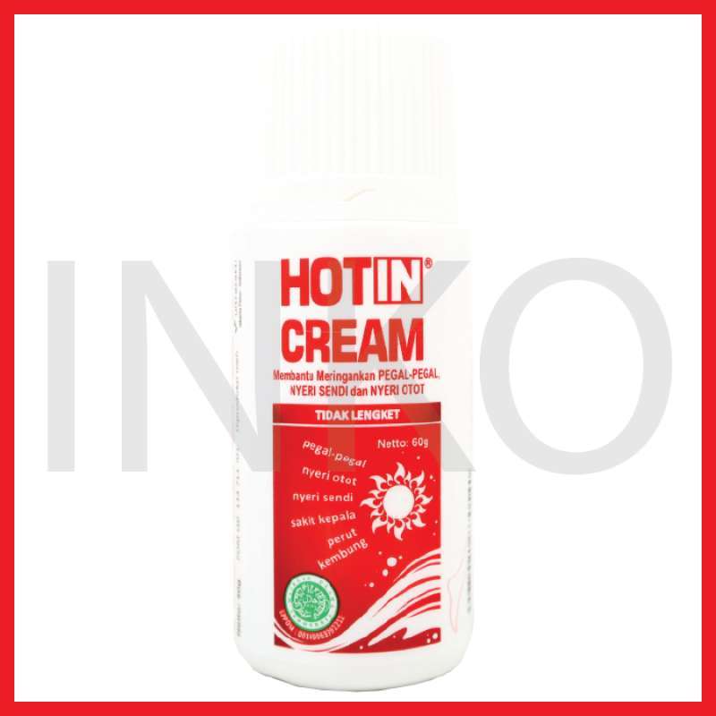 Jual HOT IN CREAM MERINGANKAN PEGAL PEGAL NYERI SENDI DAN OTOT BOTOL ...