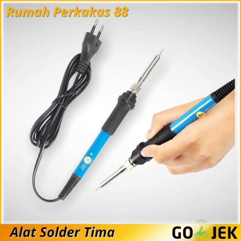 Promo Alat Las Solder Listrik Iron Adjustable Temperature 60W Diskon 10 ...