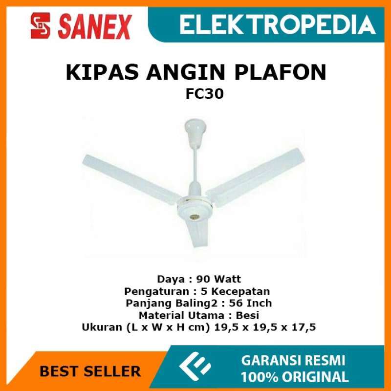 Promo Sanex - Fc-30-56In Ceiling Fan 56 Inch Diskon 10% di Seller ...