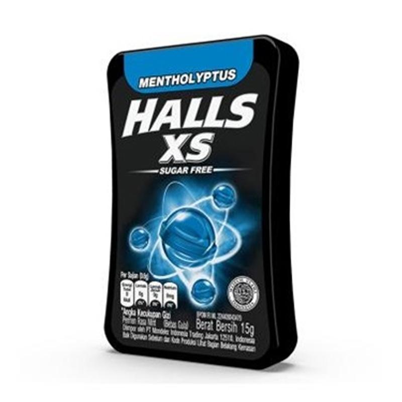 Jual Halls XS Mentholyptus Bebas Gula Permen di Seller cemilan4u ...