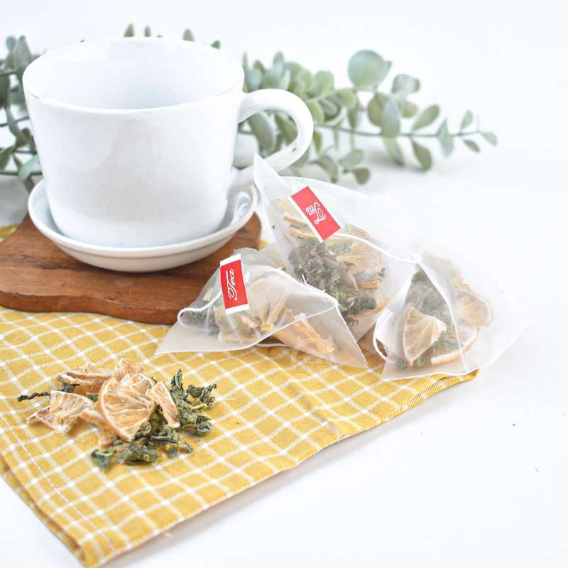 Promo Peppermint Lemon Tea / Teh Daun Peppermint dan Lemon 5 Pcs Diskon ...