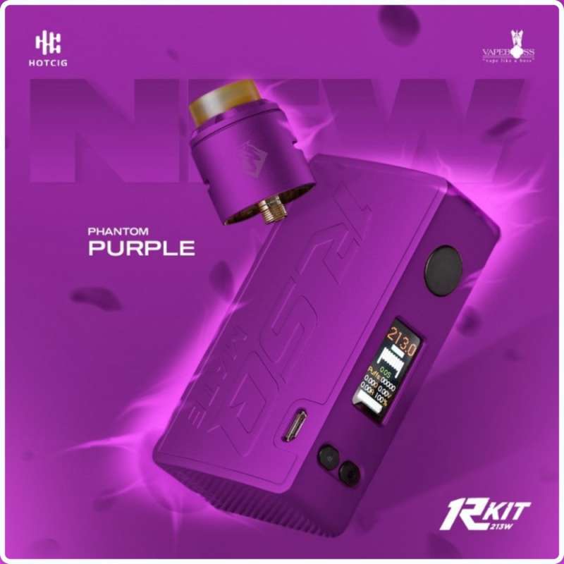 Jual Hotcig R-Kit 213W Phantom Purple Mod + Rda By Hotcig X Vapeboss ...