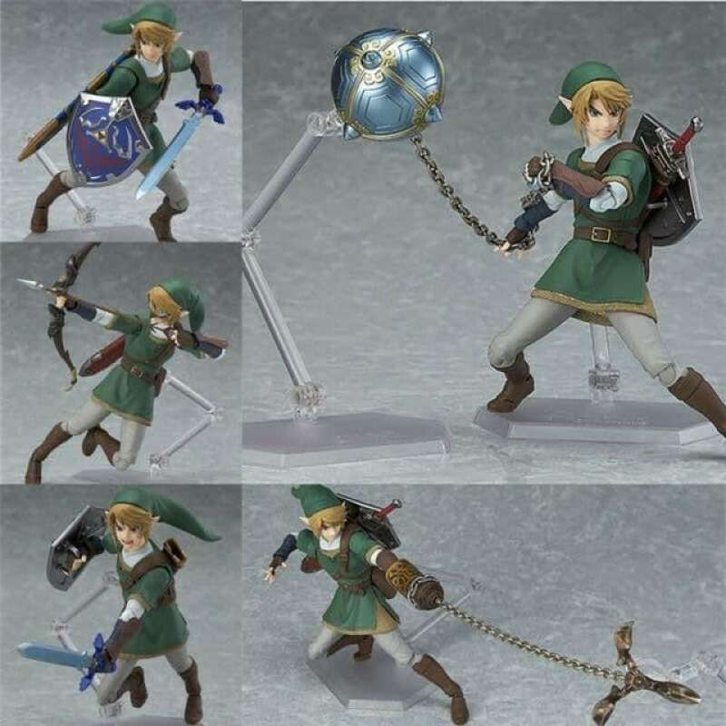 Jual ORIGINAL Figma Zelda Link Twilight Princess DX - NEW & SUPER RARE ...