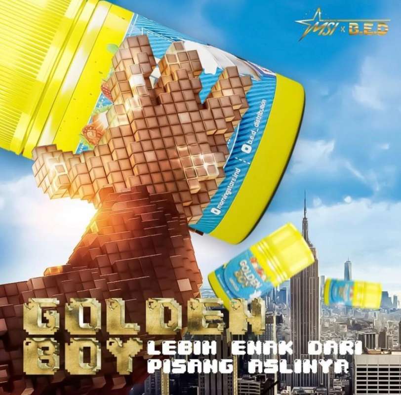 Jual Golden Boy Banana Fla 60ml By Morningstar / Msi X Bed - Liquid Di ...