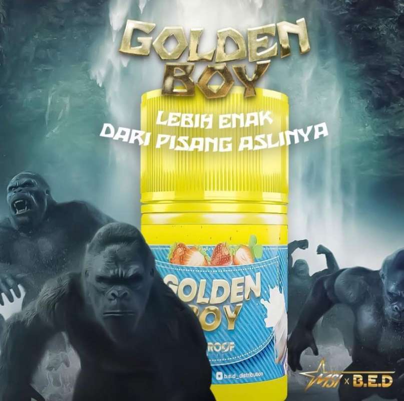 Jual Golden Boy Banana Fla 60ml By Morningstar / Msi X Bed - Liquid Di ...