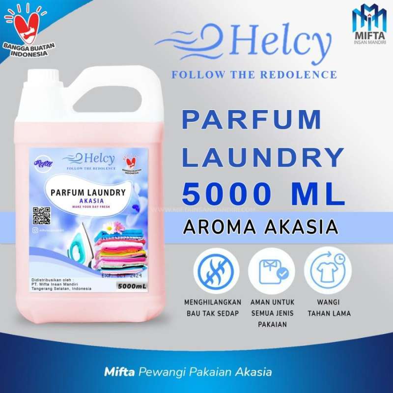 Jual PEWANGI SETRIKA PAKAIAN 2IN1 / PARFUM LAUNDRY HELCY / PEWANGI ...