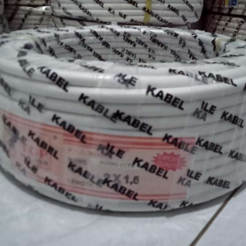 Promo Kabel Instalasi Listrik Kawat Besar 2Ã—1,5 2Ã—2,5 3Ã—1,5 Dan 3Ã—2 ...