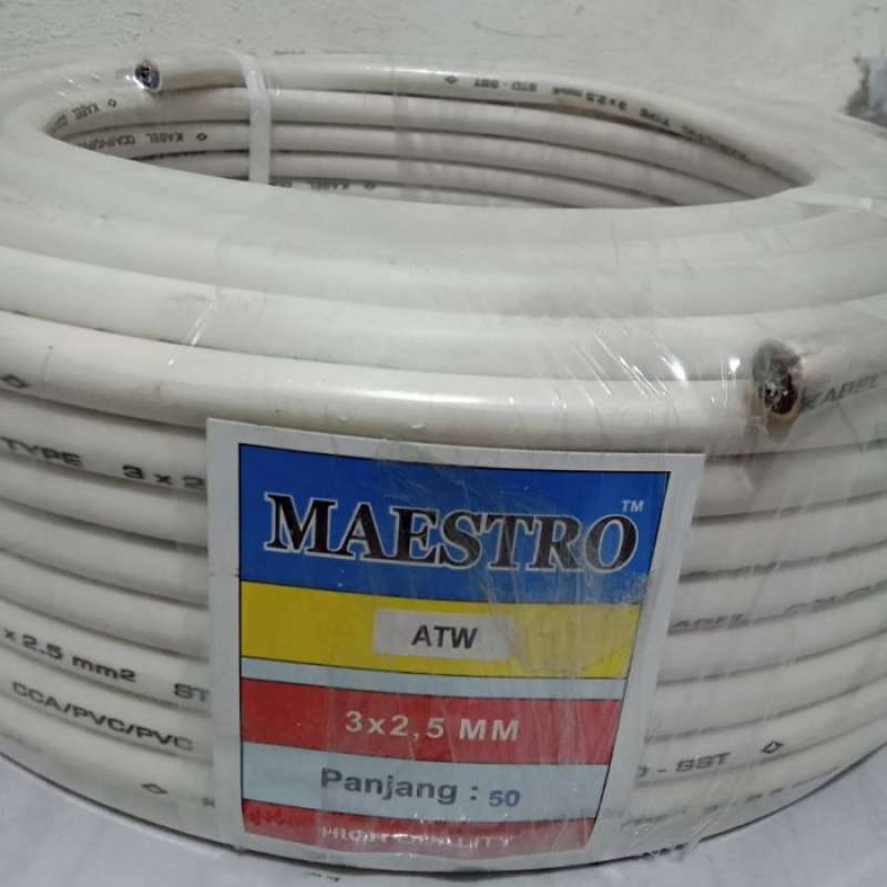 Promo Kabel Instalasi Listrik Kawat Besar 2Ã—1,5 2Ã—2,5 3Ã—1,5 Dan 3Ã—2 ...