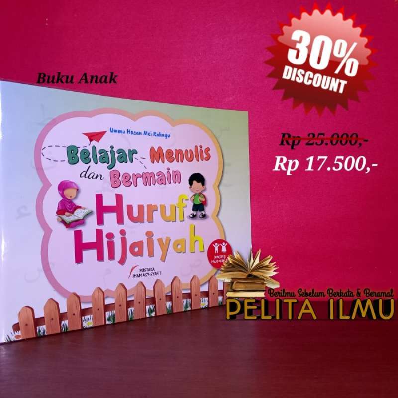 Promo Buku Anak Belajar Menulis Dan Bermain Huruf Hijaiyah Diskon 5% di ...