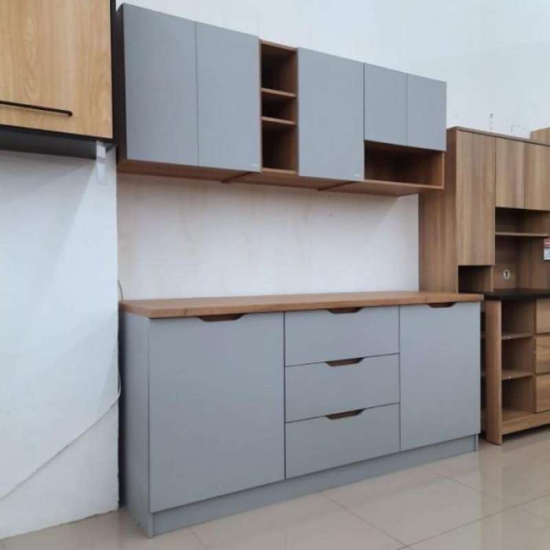 Jual Informa Ivy set kabinet kitchen set Grey di Seller Solution Design ...