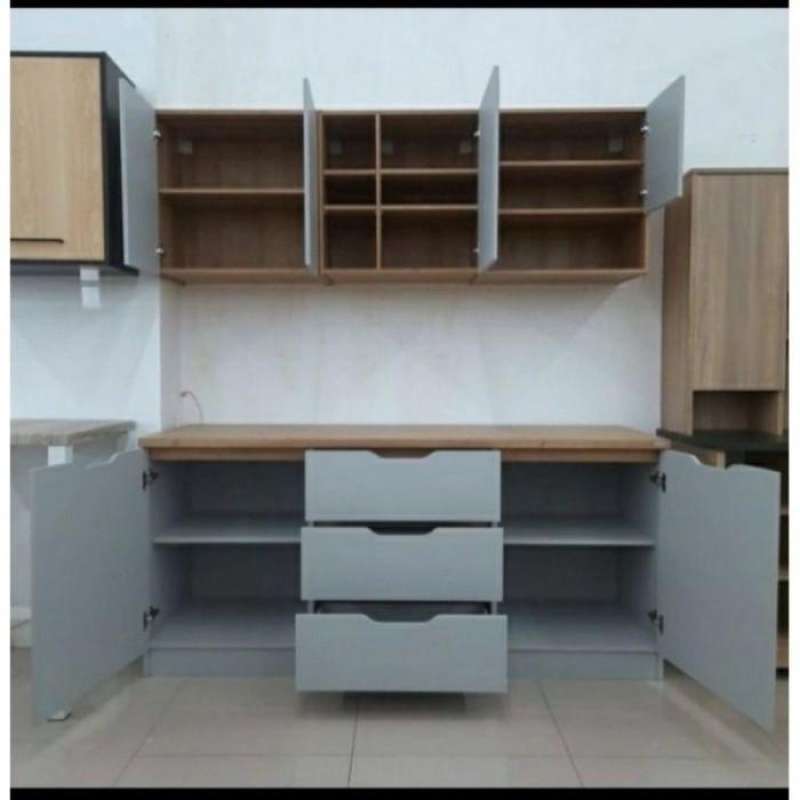 Jual Informa Ivy set kabinet kitchen set Grey di Seller Solution Design ...