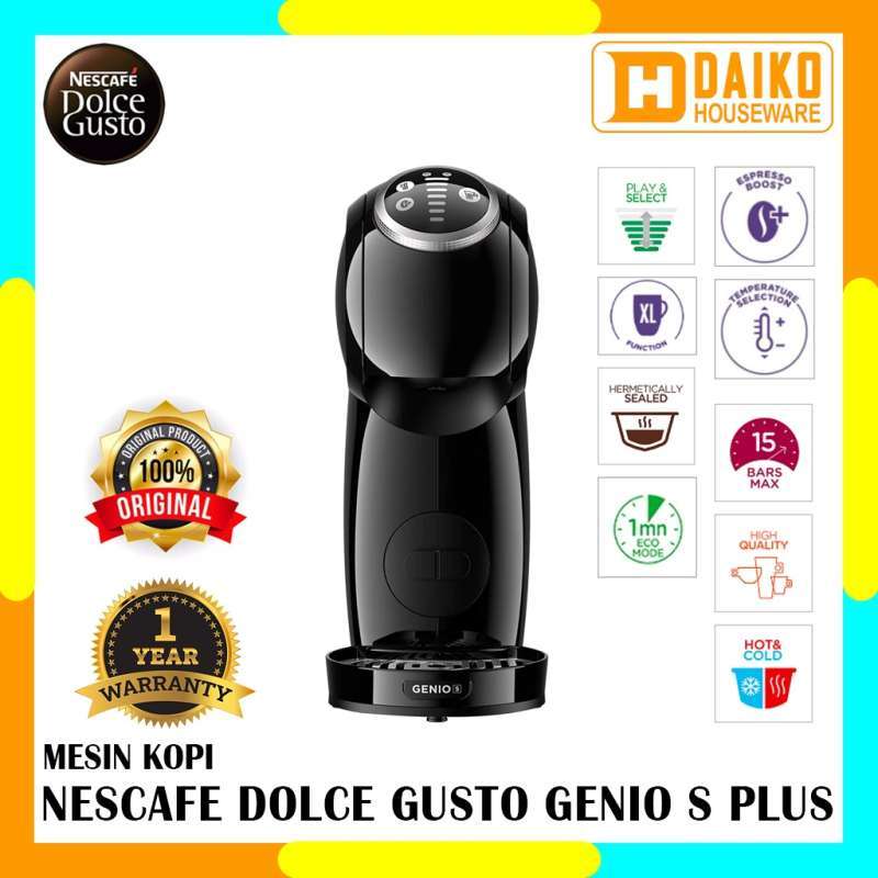 Jual Mesin Kopi Ndg Nescafe Dolce Gusto New Genio S Plus Garansi Resmi ...