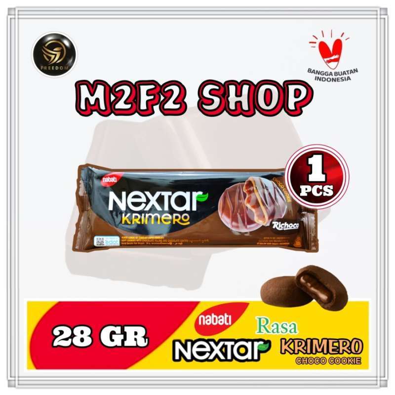 Jual Nabati Nextar Krimero Richoco | Biskuit Lapis Cokelat - 28 gr ...