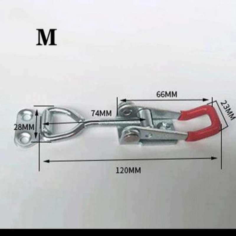 Jual Toggle Clamp 4001 Abjustable Locking 330 Lbs 150kg Klem Quick ...