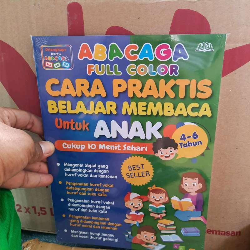 Promo ABACAGA FULL COLOUR CARA PRAKTIS BELAJAR MEMBACA UNTUK ANAK ...