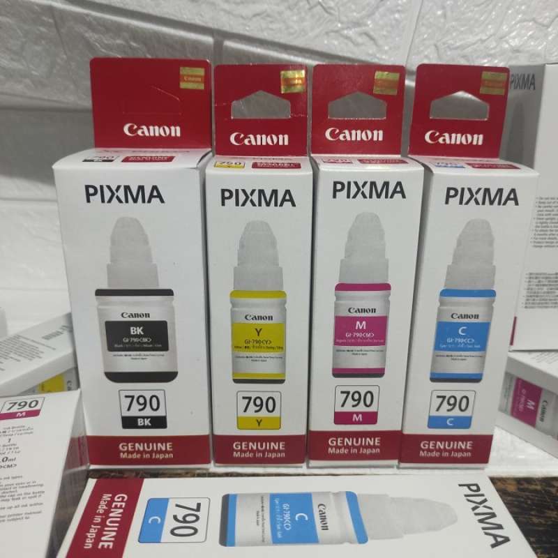 Jual Tinta Canon Gi 790 Printer G1010 G2010 G3010 Original di Seller ...