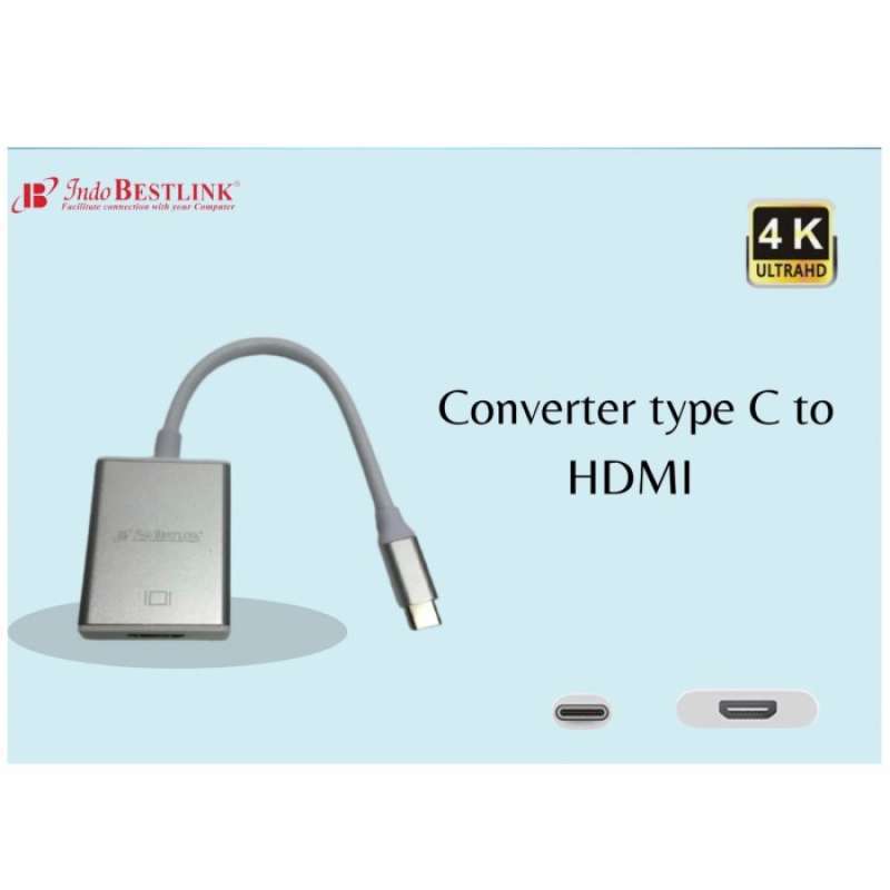 Promo Converter Type C To Hdmi F/Converter Type C To Hdmi Female ...
