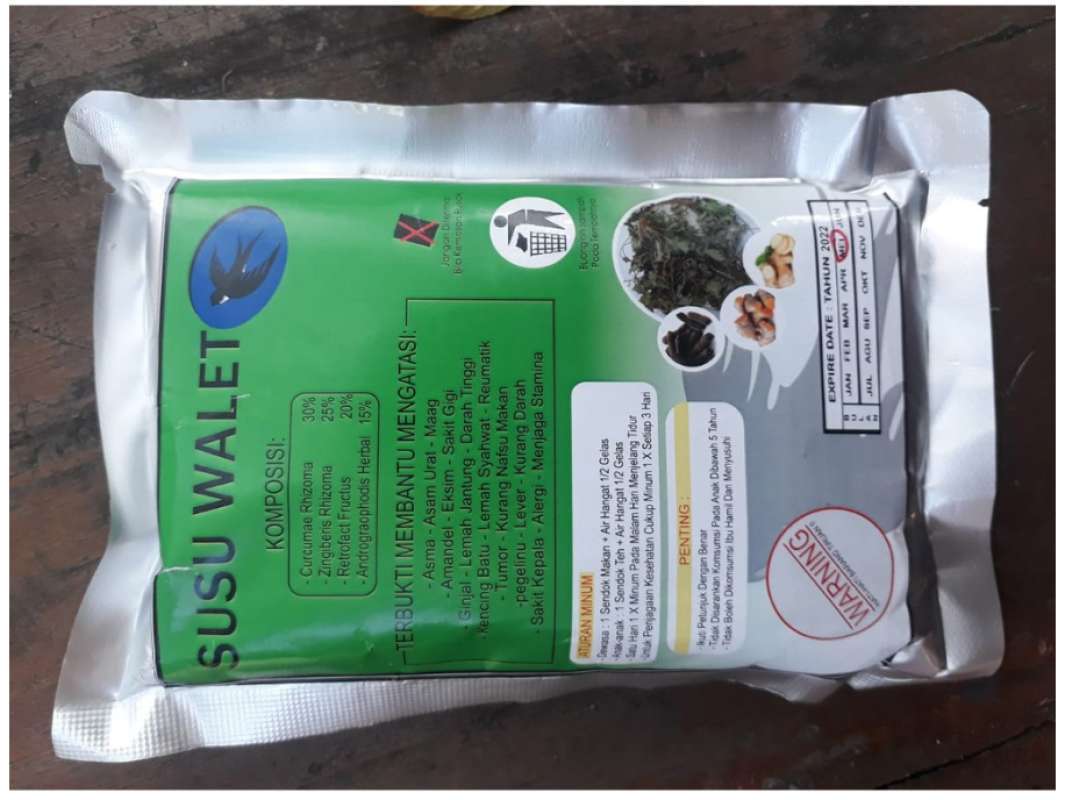 Jual SUSU WALET ORIGINAL 150gr SUSU PENGGEMUK BADAN di Seller Dekisugi8 ...